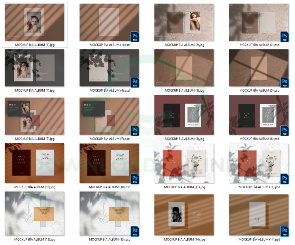 Bìa Album Layout - Download Online